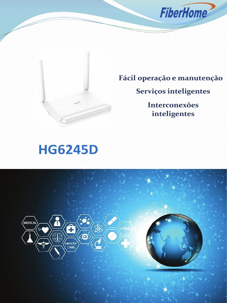 Datasheet-HG6245D PT-BR 1631624992 | PDF | Wi-Fi | Ethernet