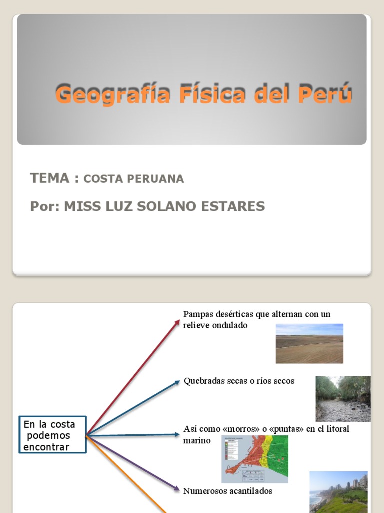 Costa Peruana | PDF | Perú | Andes