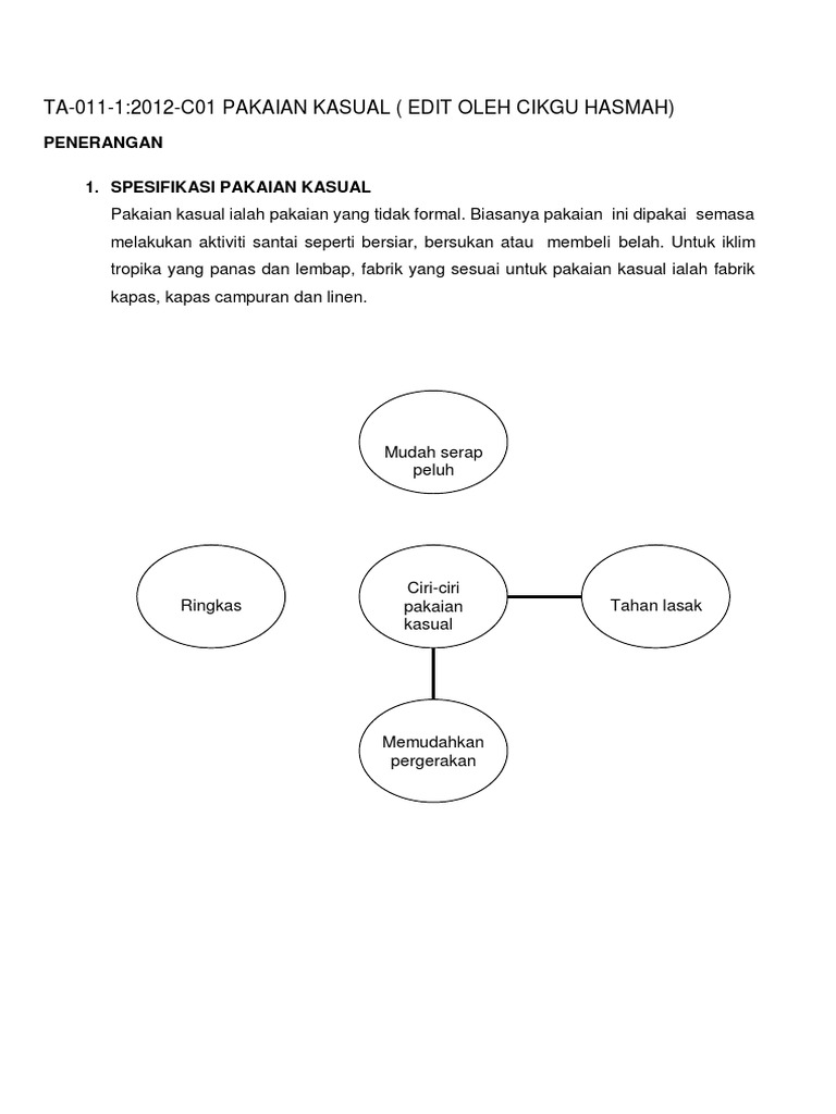Penerangan Cu1 SKM1 | PDF