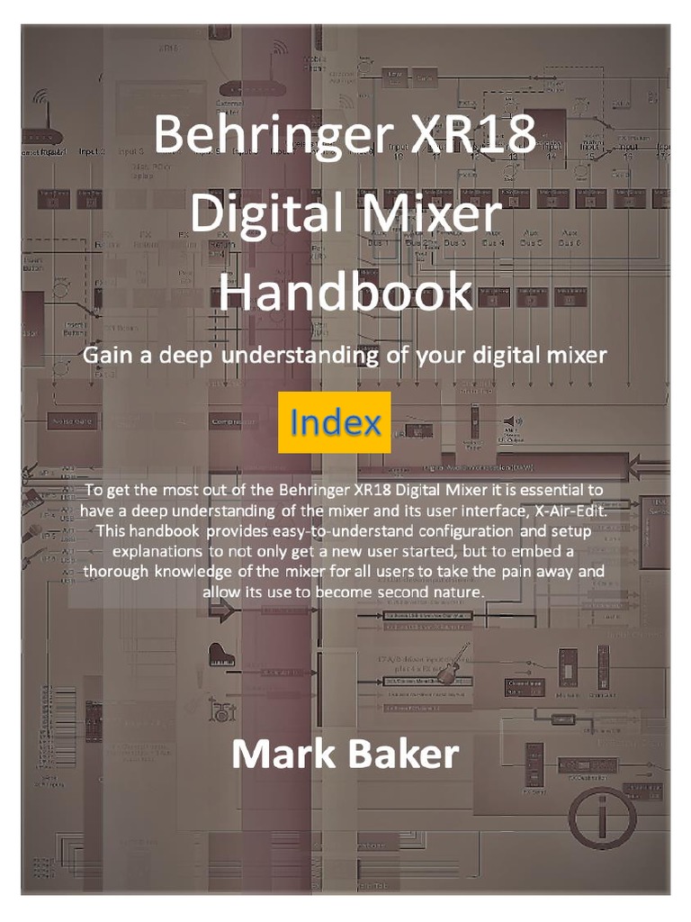 XR18 Handbook v6.0 INDEX v3.0 | PDF | Equalization (Audio) | Computer ...
