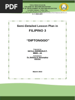 FILIPINO 3 - Diptonggo | PDF