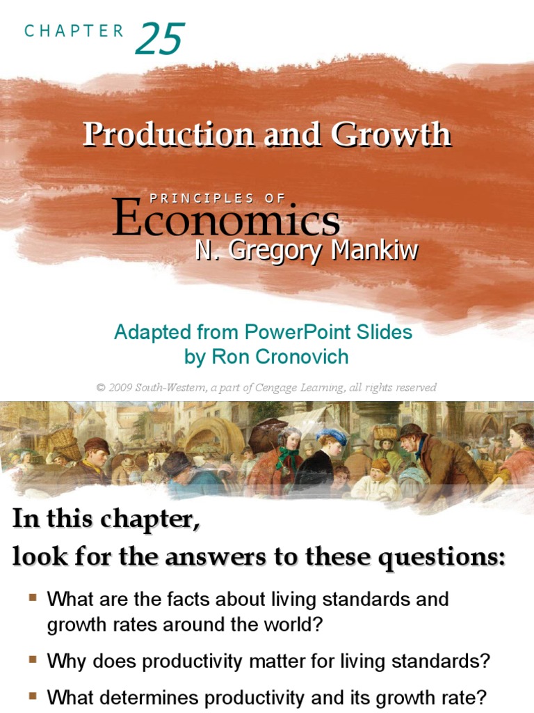 Lecture 2 Production and Growth | PDF | Economic Growth | Production ...