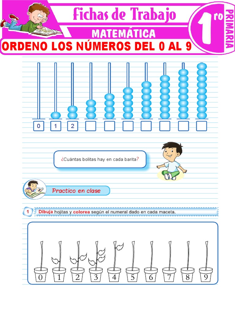 Hoja De Trabajo Para Ordenar Números De Primaria Recursos Para