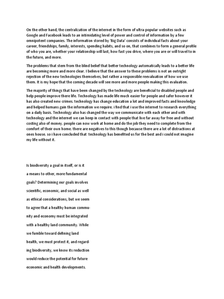 Conclusion | PDF | Biodiversity | Life