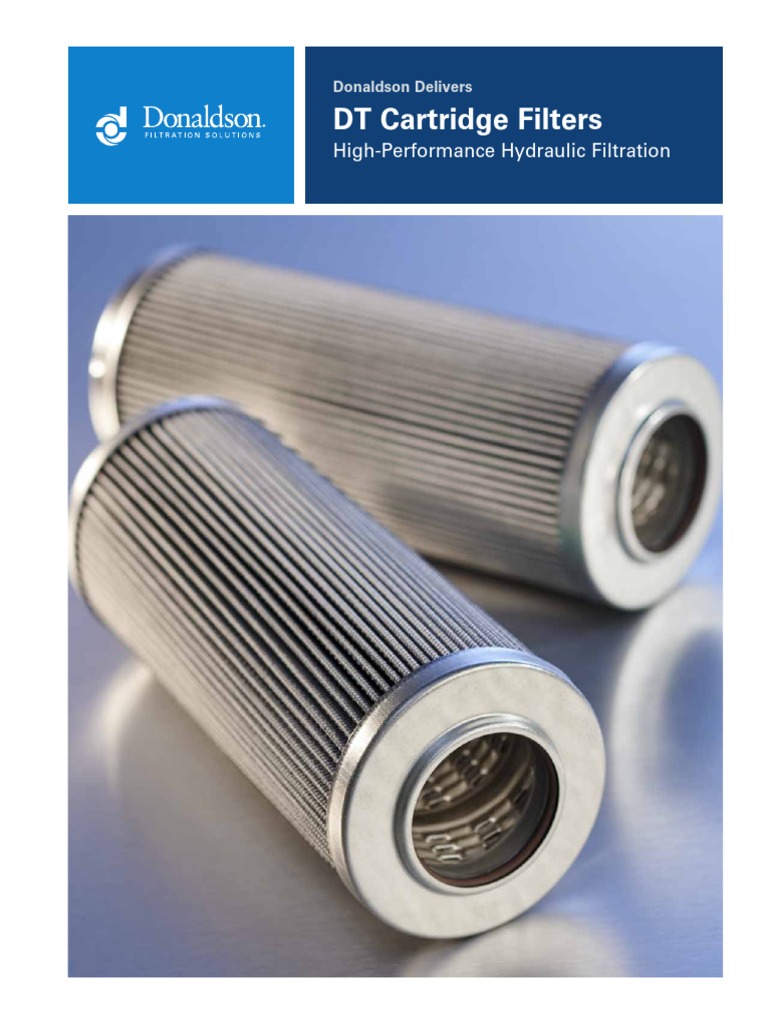 DT Cartridge Filters: High-Performance Hydraulic Filtration | PDF ...