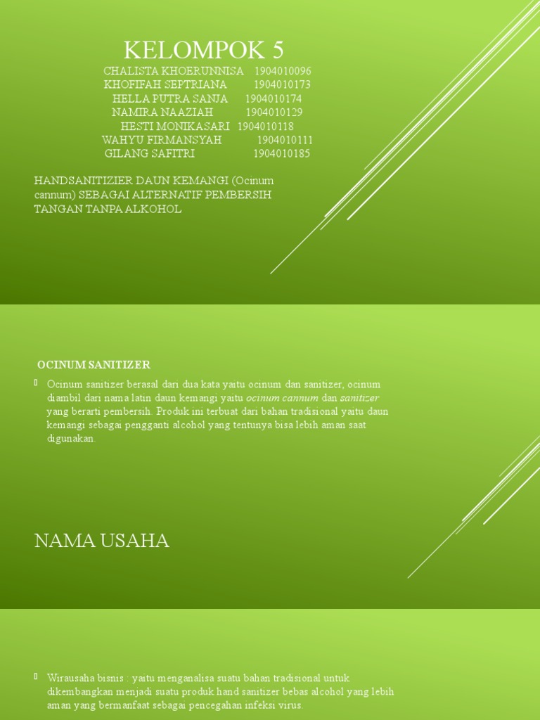 KELOMPOK 5 PPT Kwu | PDF