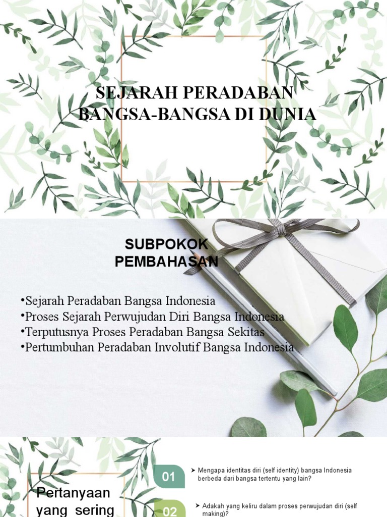 Pertemuan 2 UBB Sejarah Peradaban Bangsa Bangsa | PDF | Sejarah