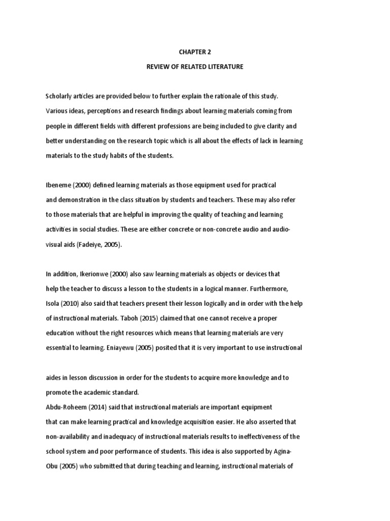 Impact of Learning Material Shortages | PDF | Teachers | Learning