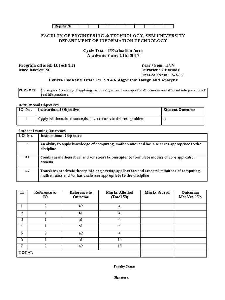 Algorithm Design And Analysis Pdf Recurrence Relation Time Complexity
