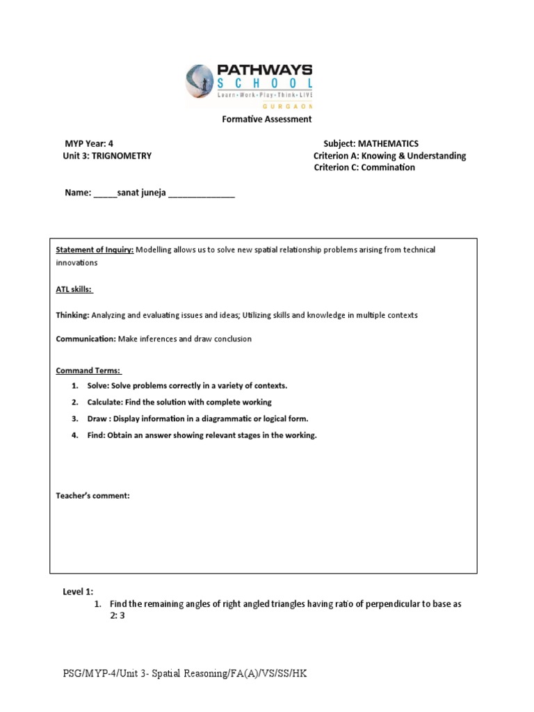 FA (A) - Standarddocx-taskid14187TSK2420220321150847159 | PDF