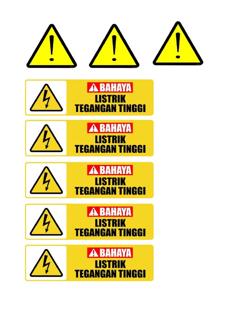 Lambang Hazard | PDF