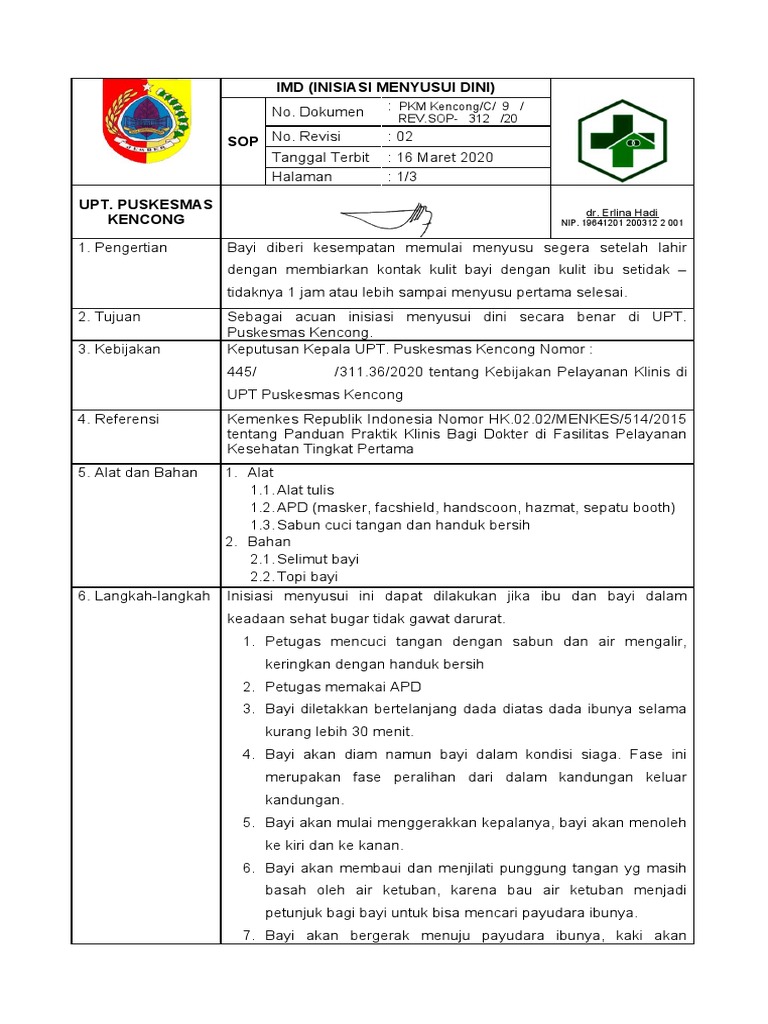Sop Imd | PDF