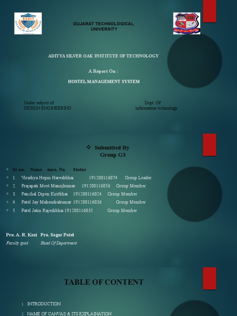 Gujarat Technological University: Aditya Silver Oak Institute of ...