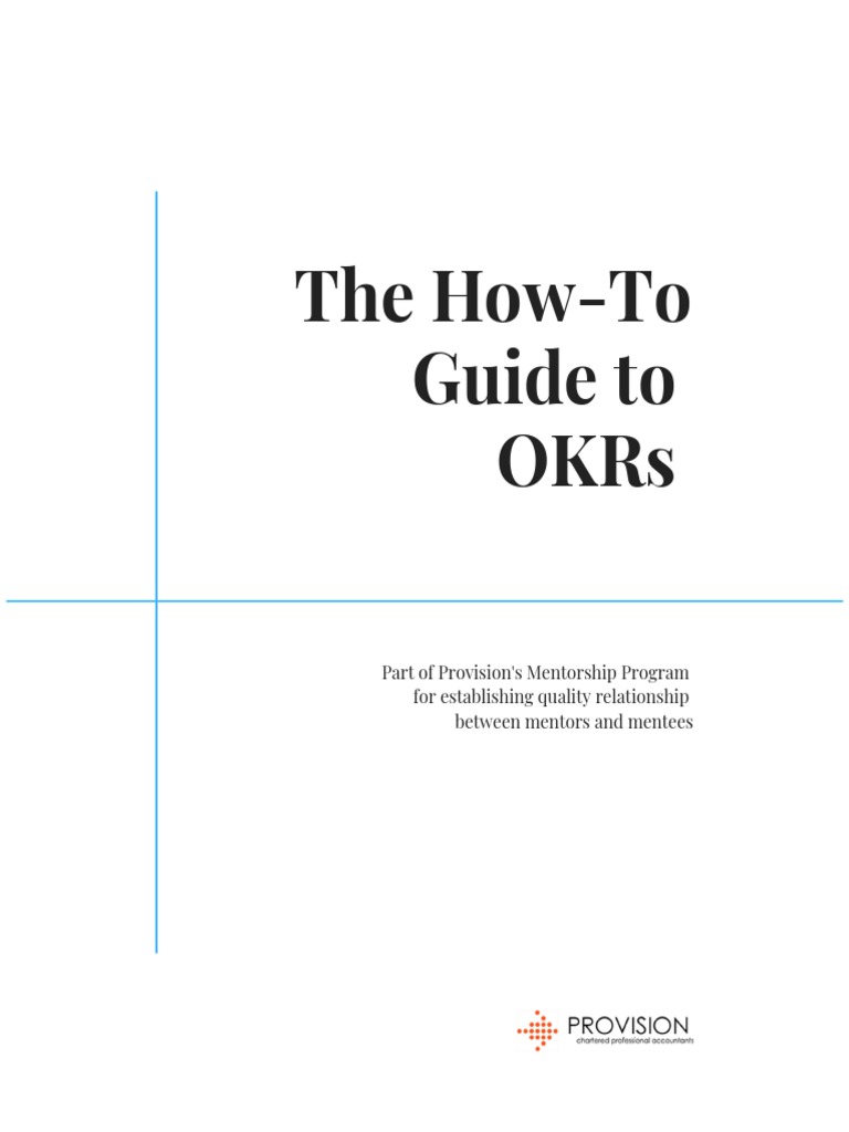 OKRs How To Guide | PDF | Goal | Goal Setting