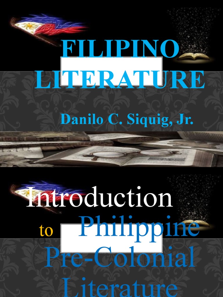 Pre-Colonial and Spanish - Danilo C. Siquig, JR | PDF | Metaphor ...