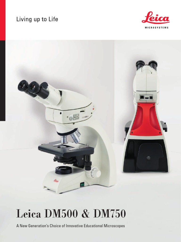 Leica dm500 dm750 Brochure en | PDF
