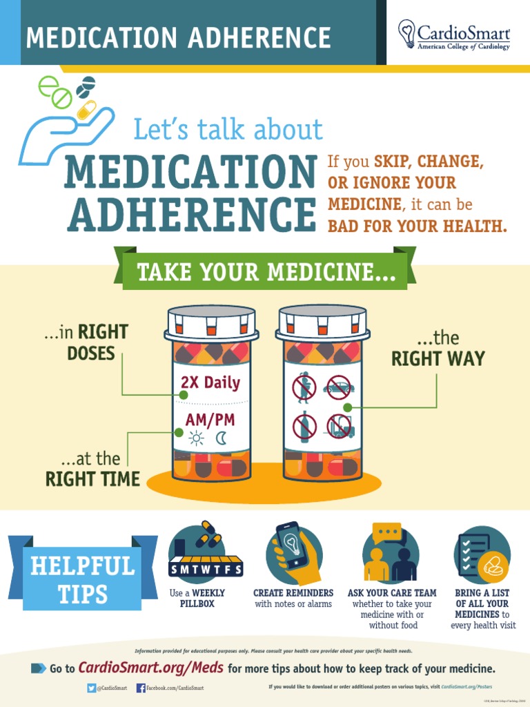 Medication Adherence | PDF | Life Sciences | Clinical Medicine