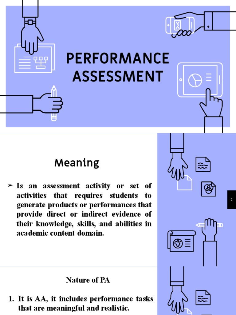EDUC 6 Week 4 Performance Assessment | PDF | Educational Assessment ...