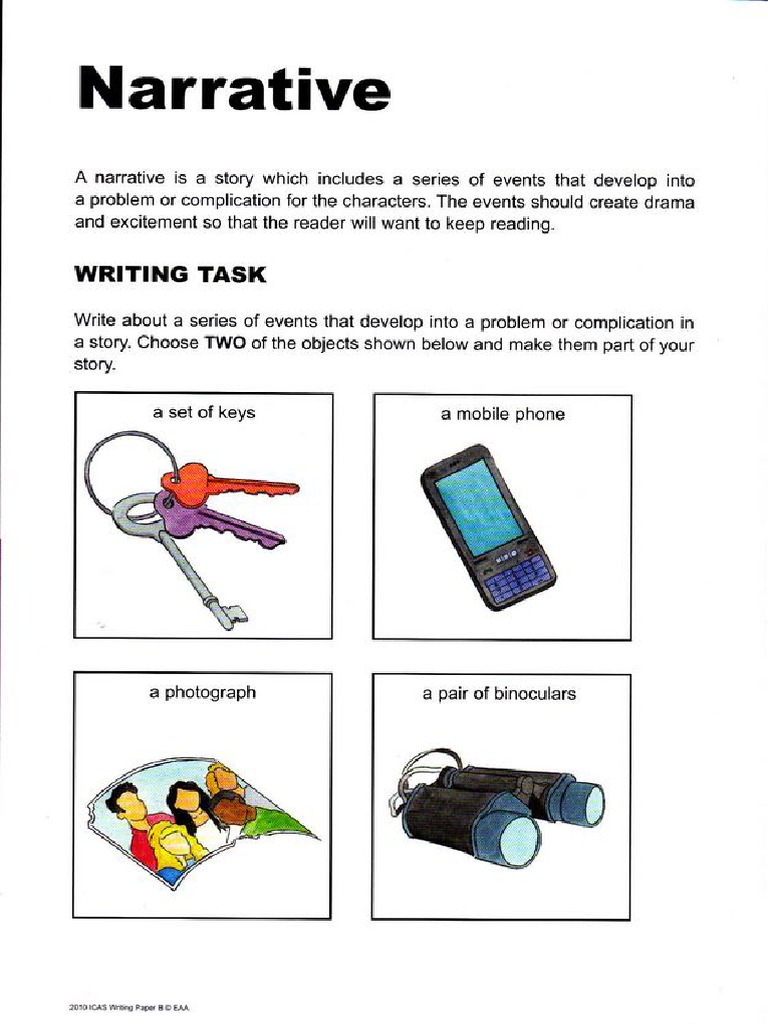 2010 ICAS Writing Paper B | PDF