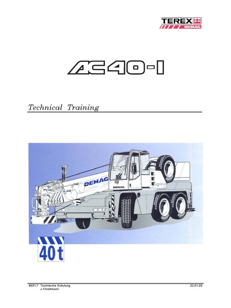 AC40-1 Training Manual Ver.1.3 | PDF