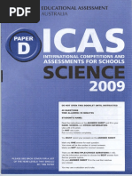 ICAS 2017 Math Year9-10 | PDF | Mathematics