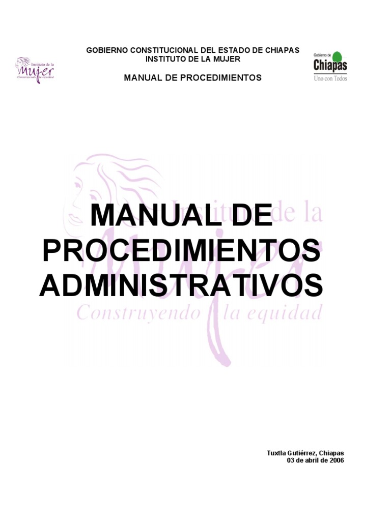 Manual de Procedimientos Administrativos | Descargar gratis PDF | Constitución | Demanda judicial