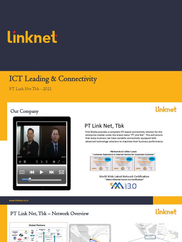 Link Net Company Profile 2021 | PDF | Computer Network | Cloud Computing