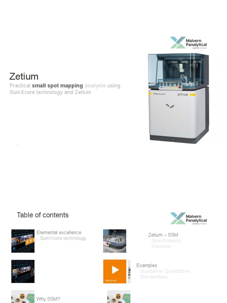 Small Mapping On Zetium | PDF | Chemistry | Materials