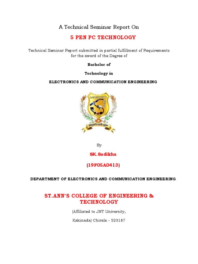 5-Pen PC Technology | PDF | Central Processing Unit | Computer Keyboard