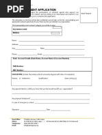 Annex C Application Form and Checklist of Requirements | PDF | Welfare | Employment