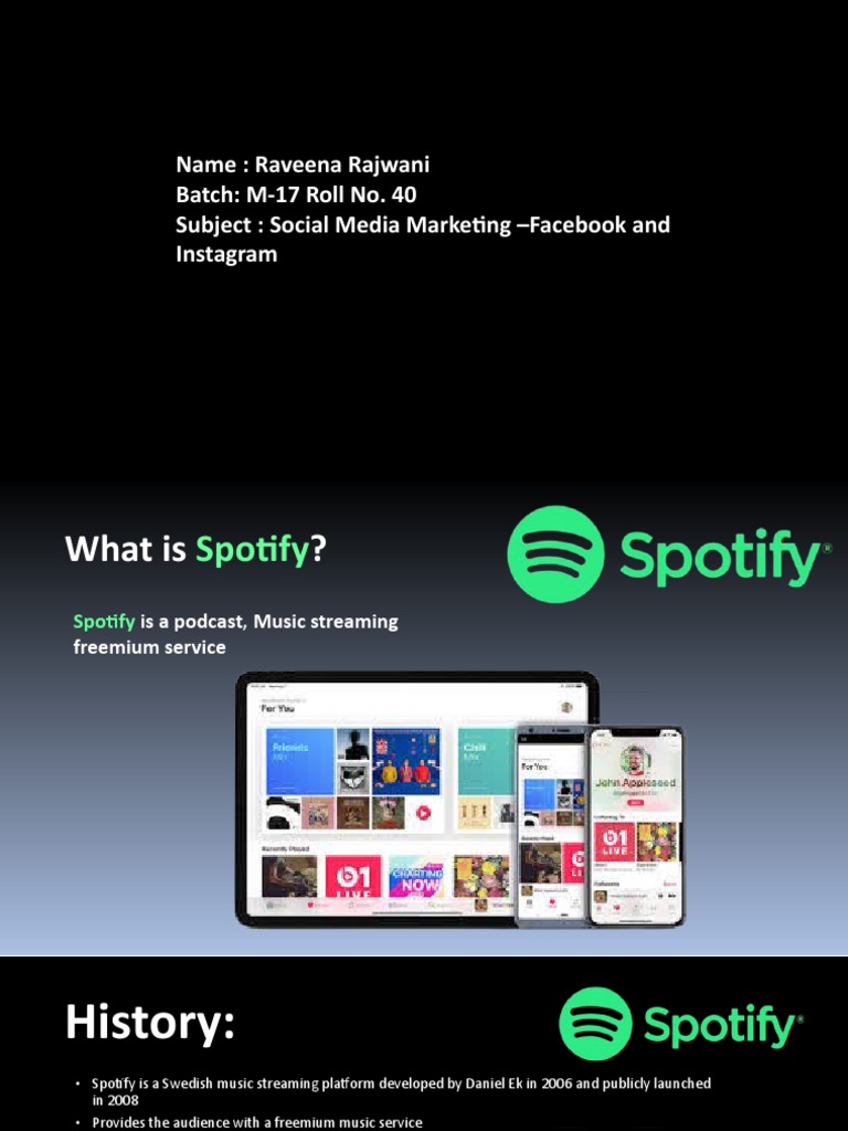Spotify | PDF