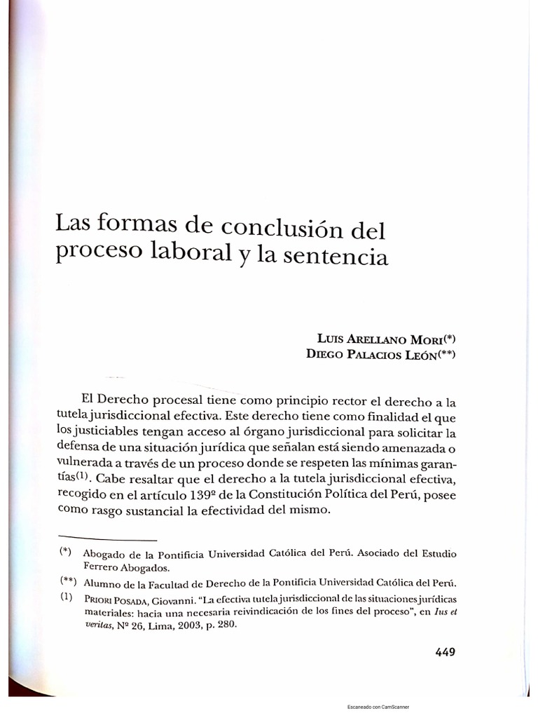 Formas de Conclusión Del Proceso | PDF