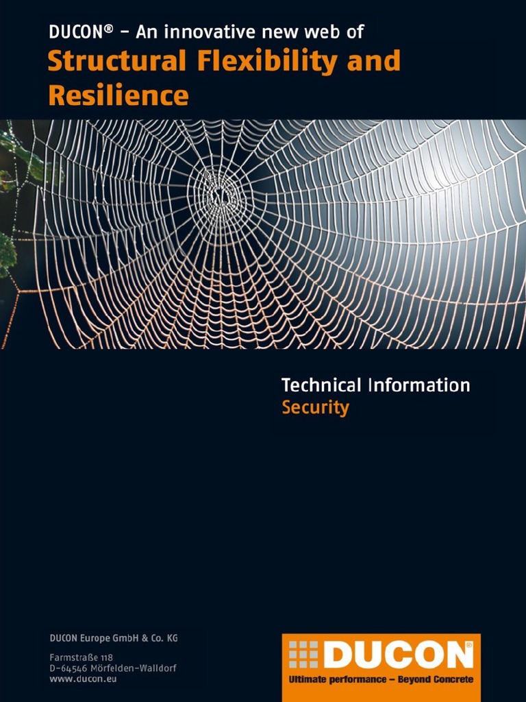 DUCON Security 2016 EN | PDF | Concrete | Reinforced Concrete