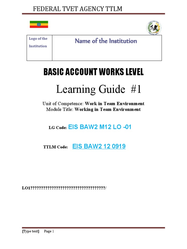 Module 12 - Work in Team Environment 2012 | PDF | Communication ...