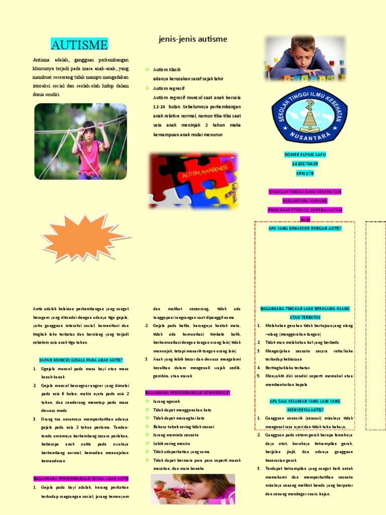 Memahami Autisme pada Anak | PDF