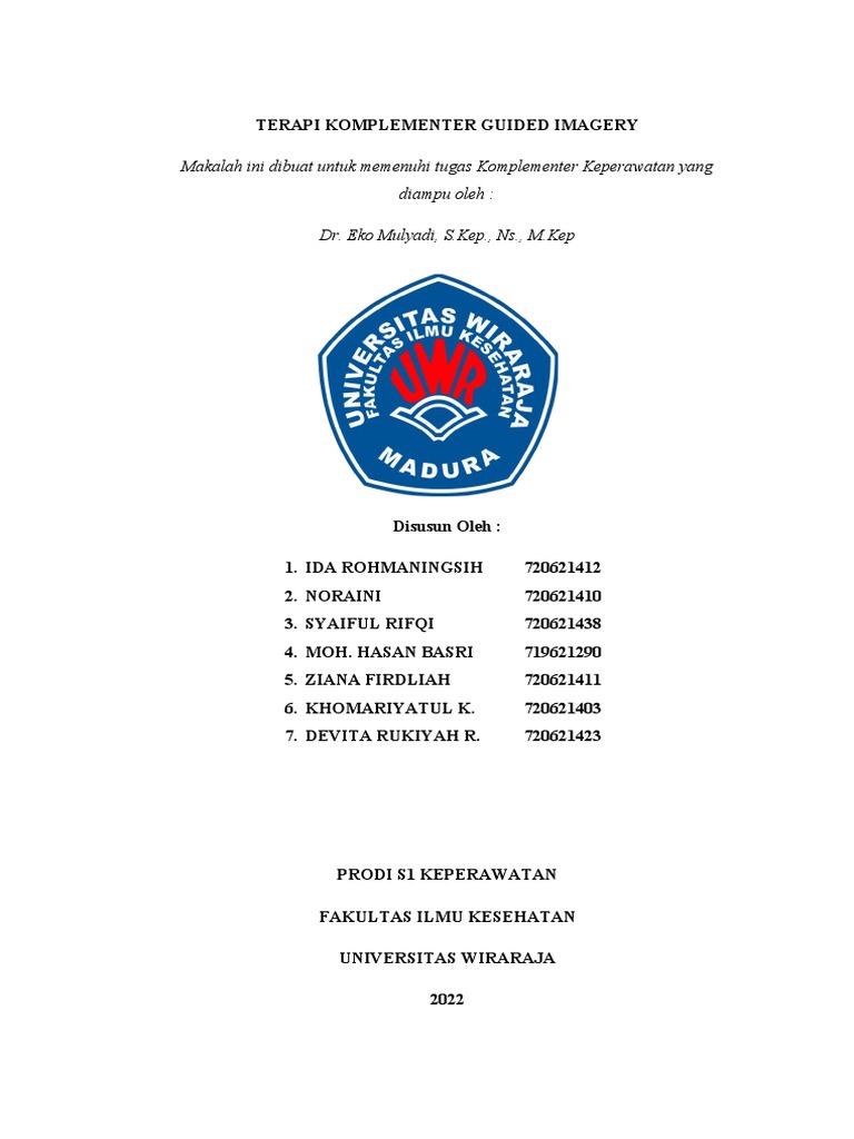 Terapi Komplementer: Guided Imagery | PDF