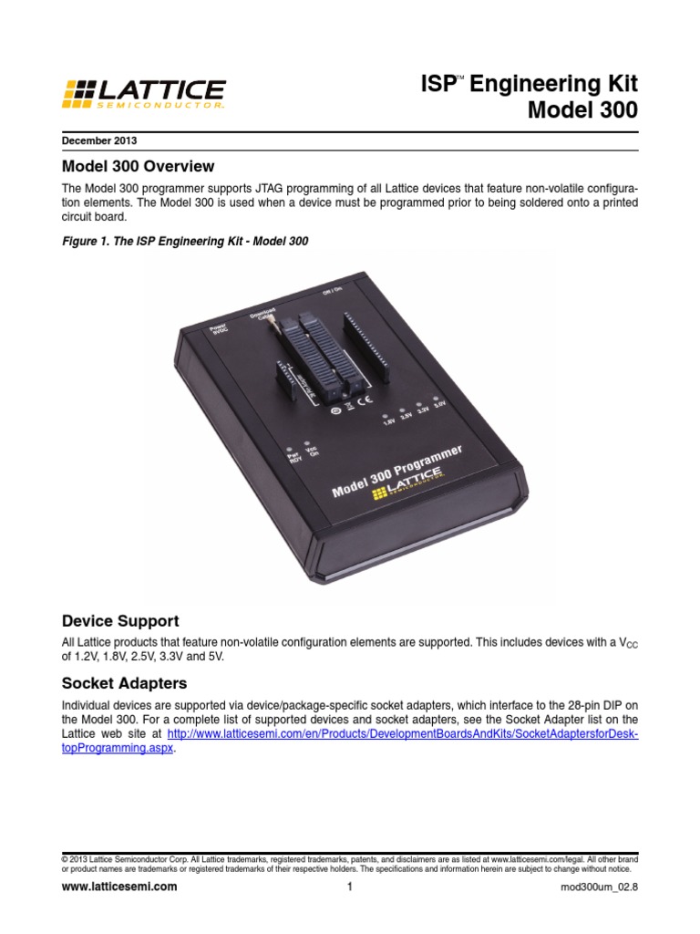 Model 300 Programmer Data Sheet | PDF