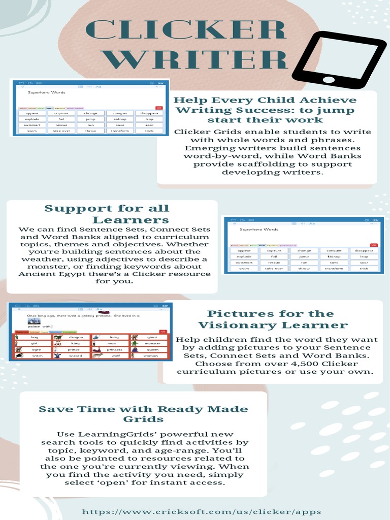 Clicker Writer 1 | PDF