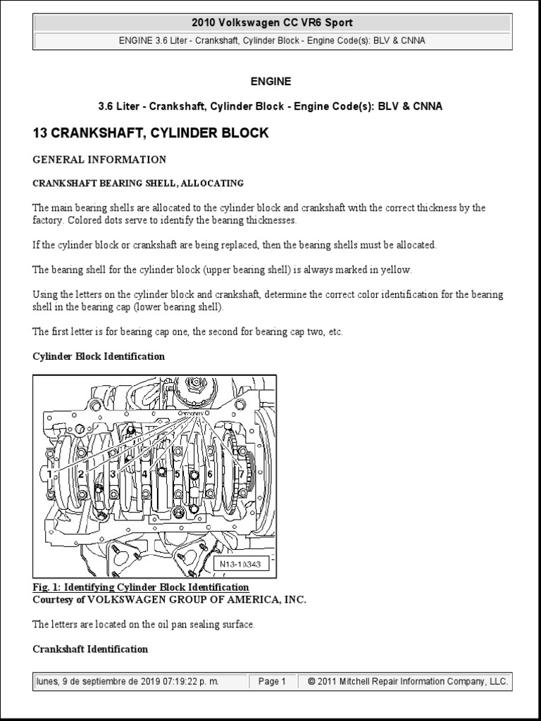 CC Vr6 Sport | PDF | Piston | Belt (Mechanical)