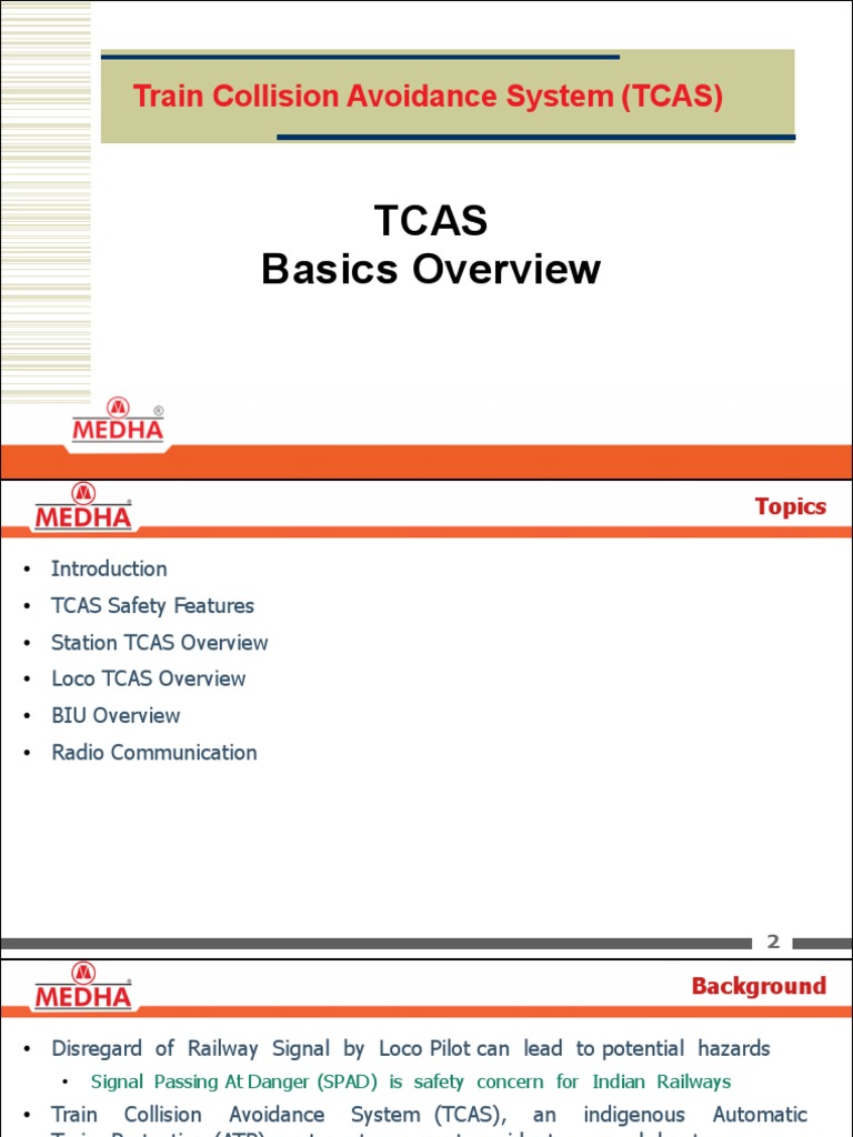 TCAS Basics Presentation Rev0 | PDF | Radio Frequency Identification ...