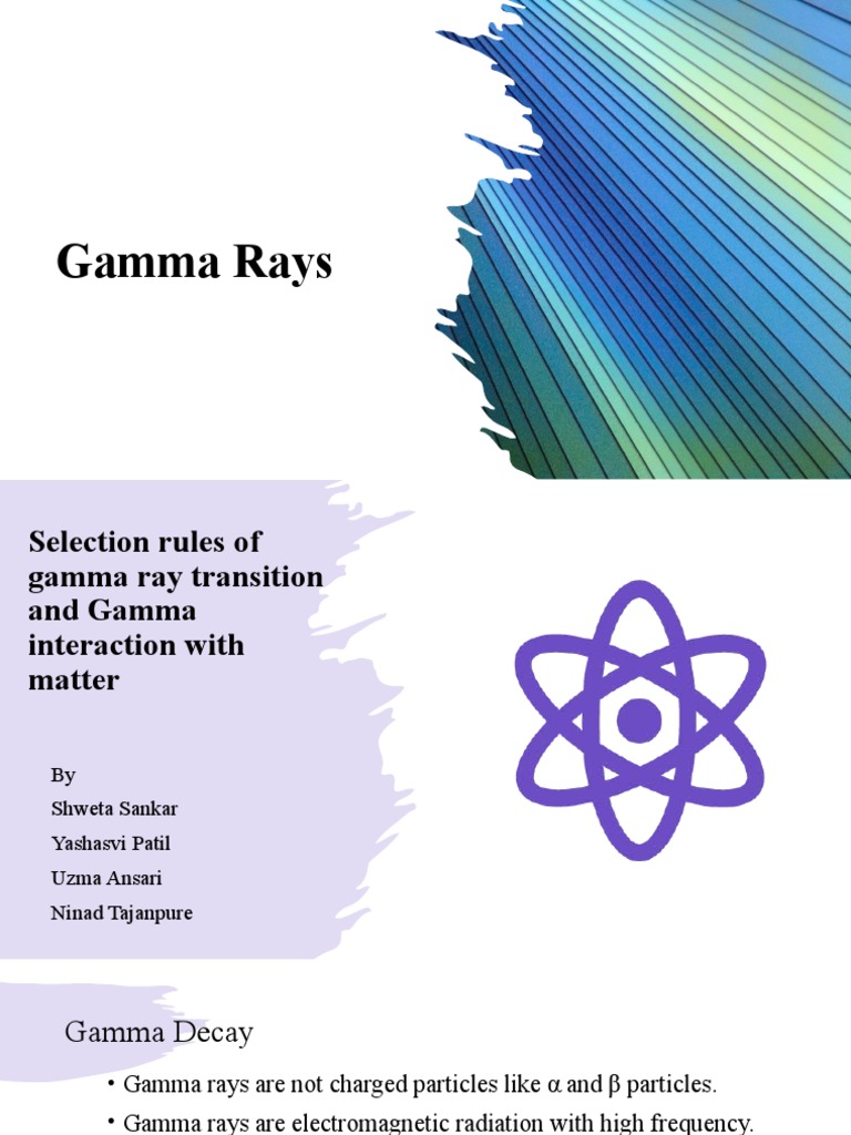 Gamma Rays | PDF | Photoelectric Effect | Gamma Ray
