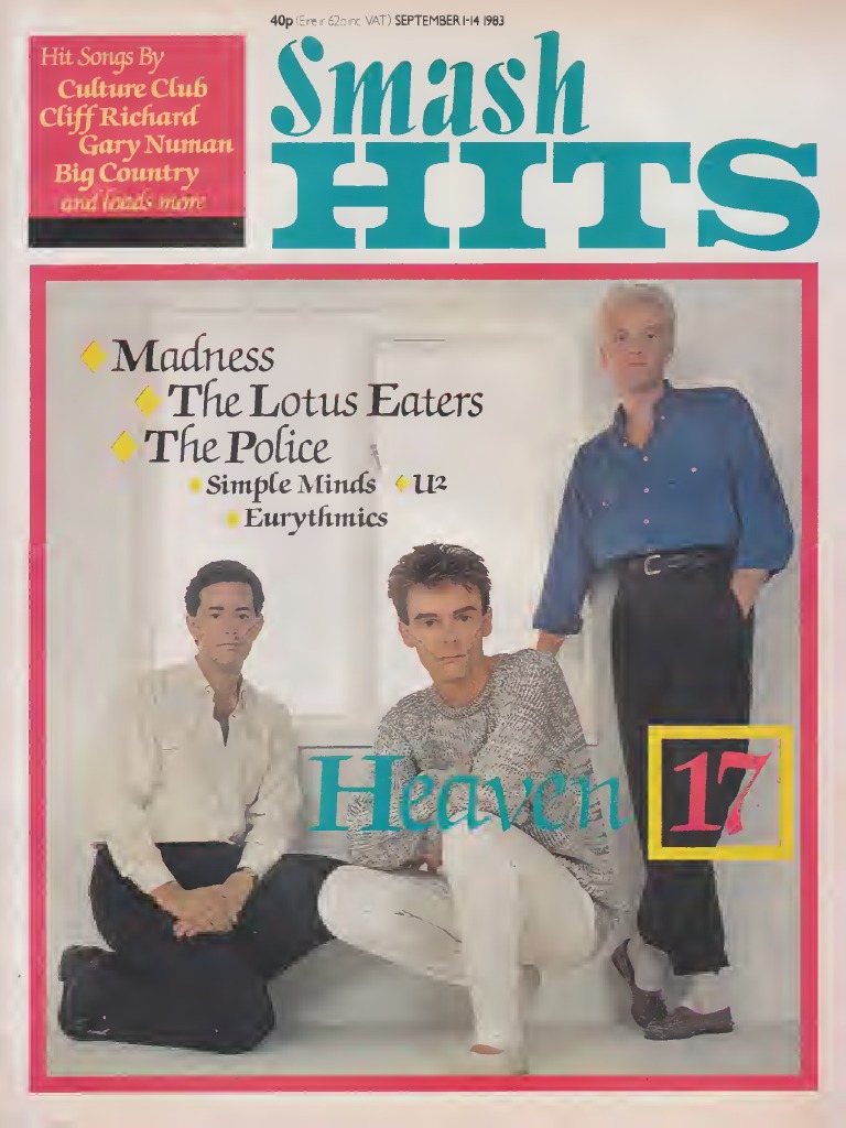Smash Hits 1 14 September 1983 | PDF | Cheque