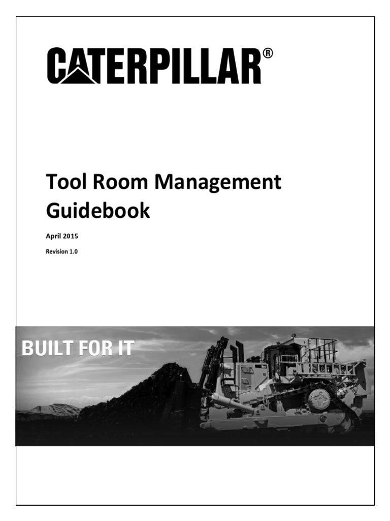Tool Room MGMT Guidebook | PDF | Inventory | Personal Protective Equipment