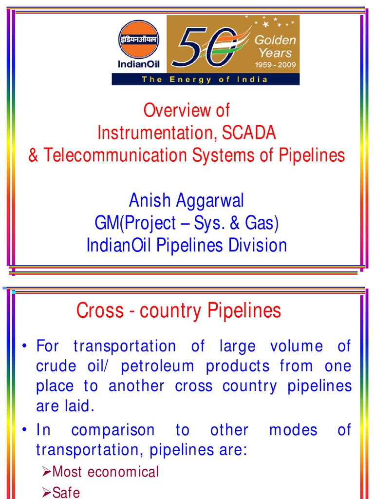 Pipeline Scada System | PDF | Business | Technology & Engineering