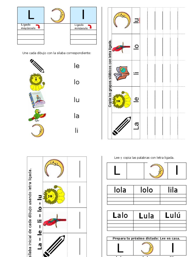 Cuadernillo Lectoescritura | PDF