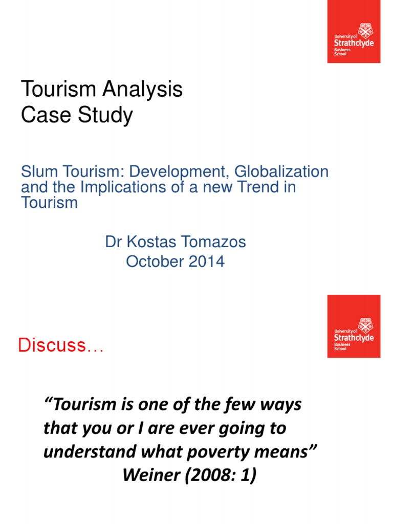 Slum Tourism Case Study 2014 | PDF | Slum | Tourism