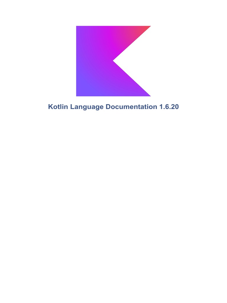 Kotlin Reference | PDF | Cross Platform Software | Class (Computer ...