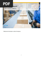 Unit of Measure Related Settings in SAP | PDF