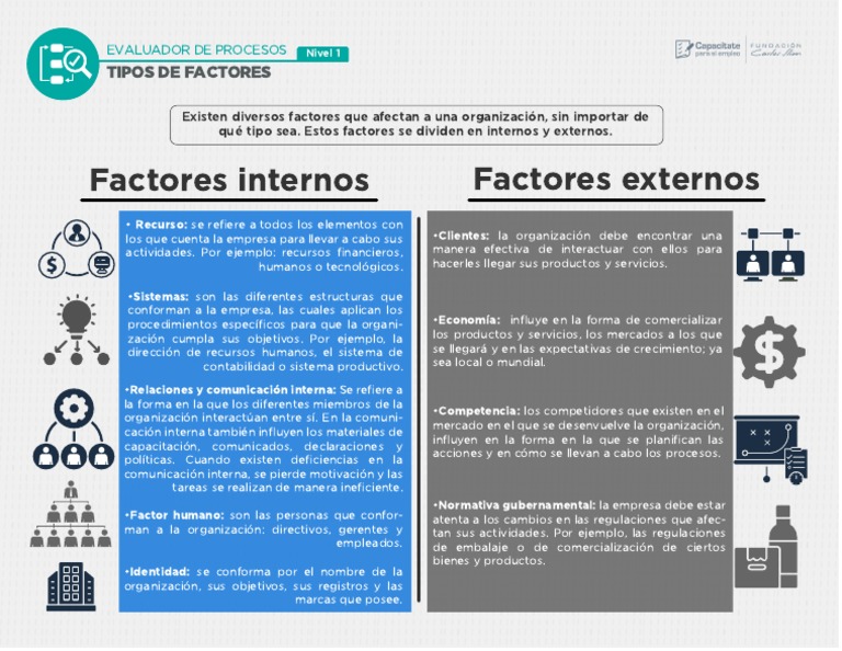 Tipos de Factores | PDF