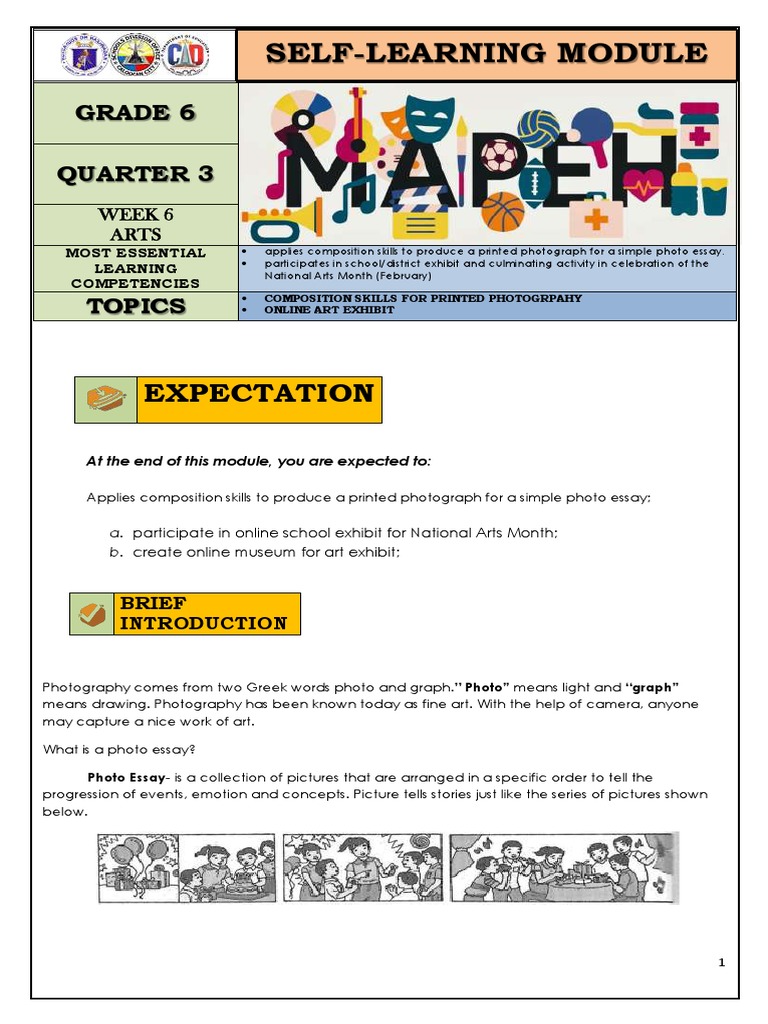 MAPEH 6 Q3 Week 6 | PDF | Essays | Microsoft Power Point